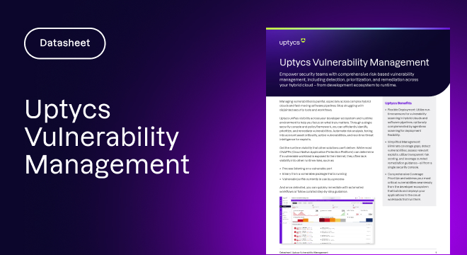 Vulnerability Management | Uptycs